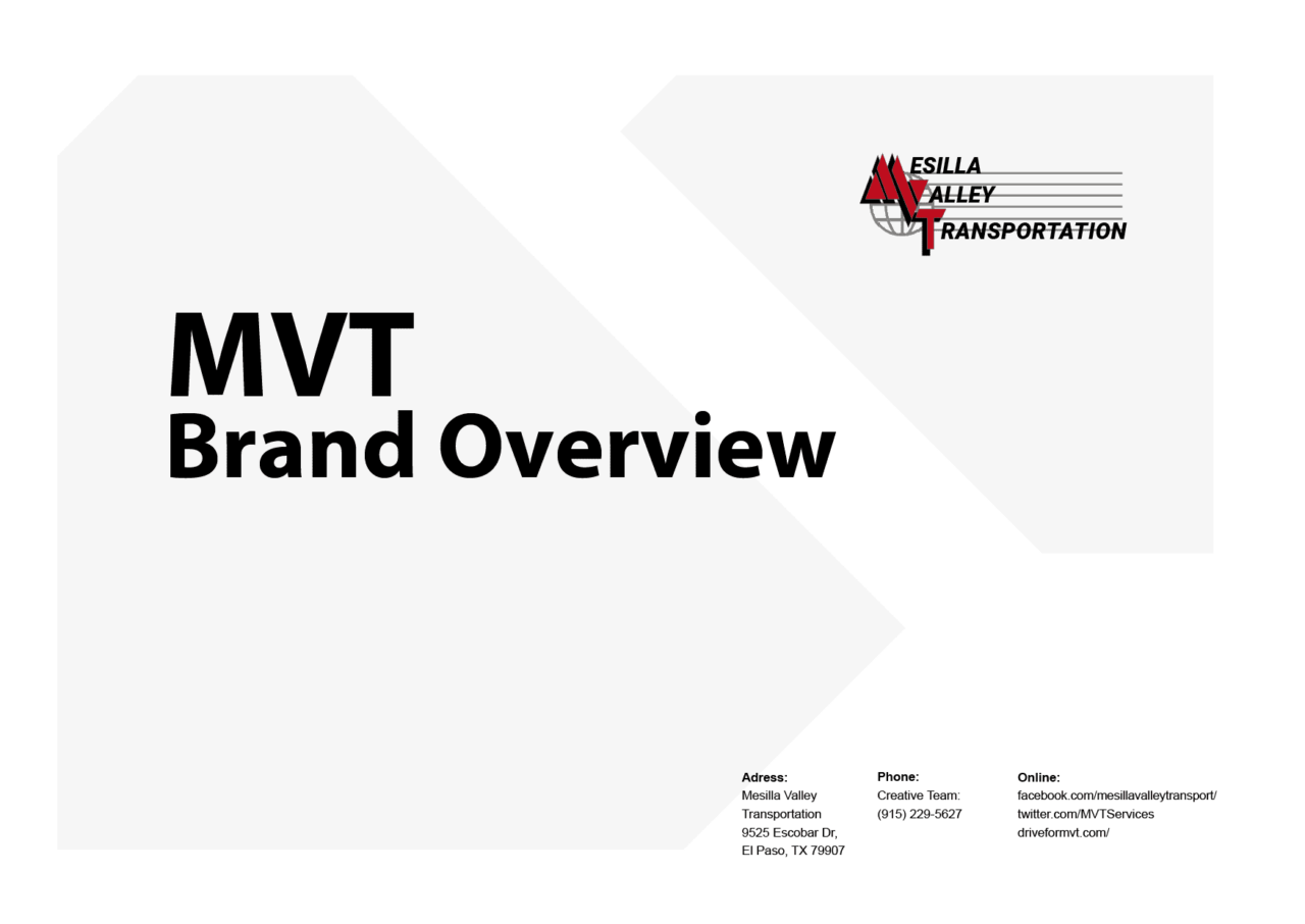 Design | Mesilla Valley Transportation